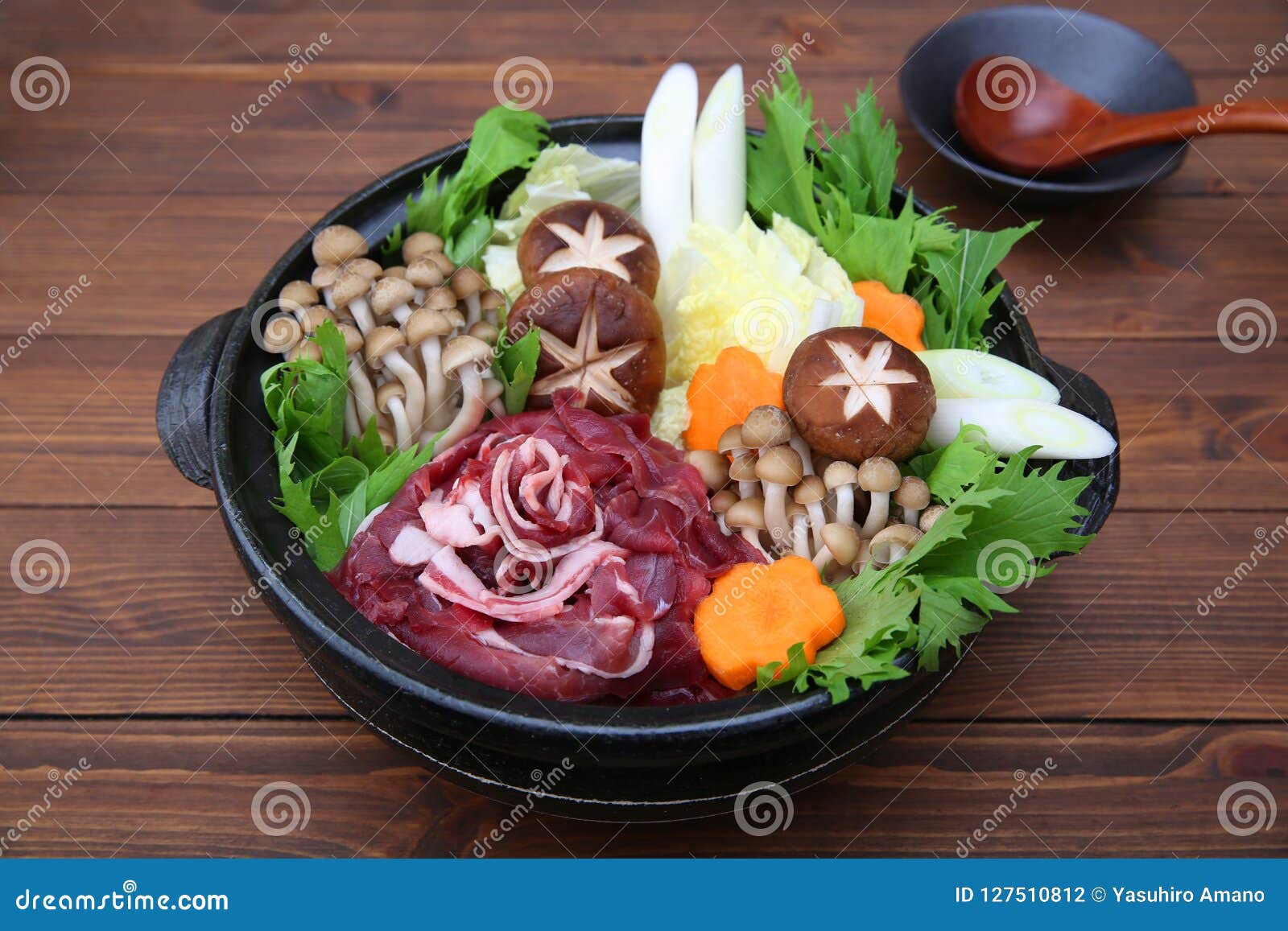 Wild Boar Meat Dish Served in a Pot Stock Photo - Image of healthy ...