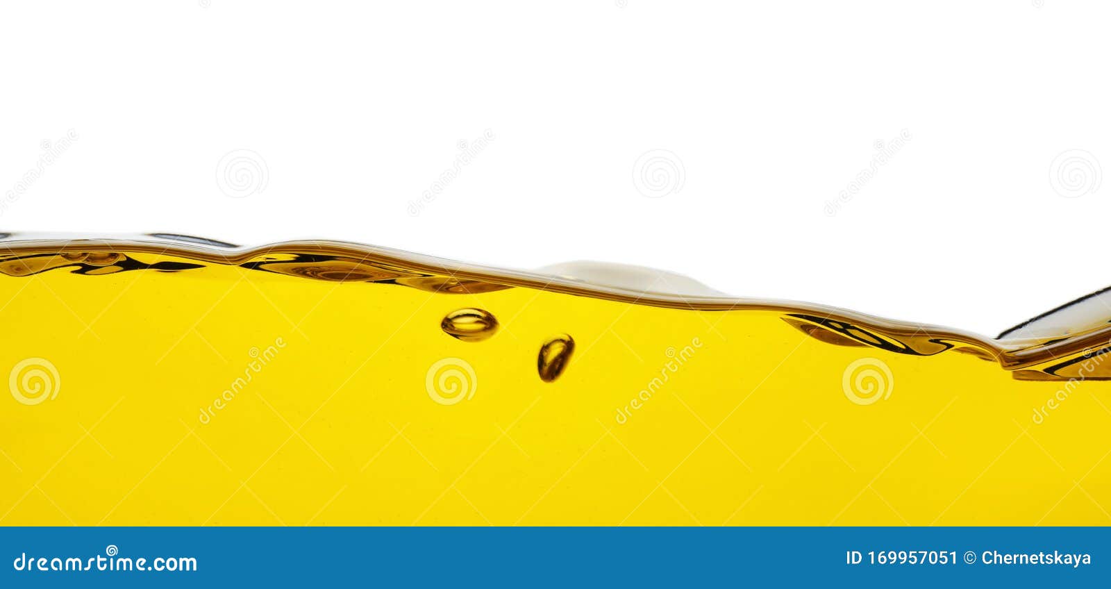 Cooking Oil Flow Isolated on White. Color Liquid Stock Image - Image of ...