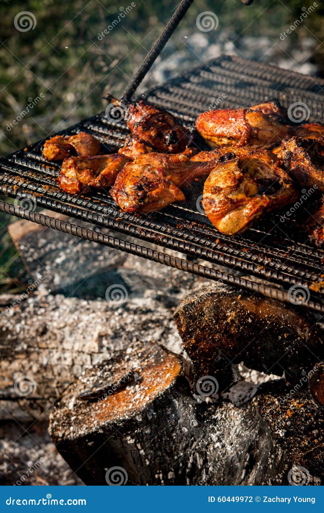 Cooking on an open fire stock photo. Image of open, heat - 60449972