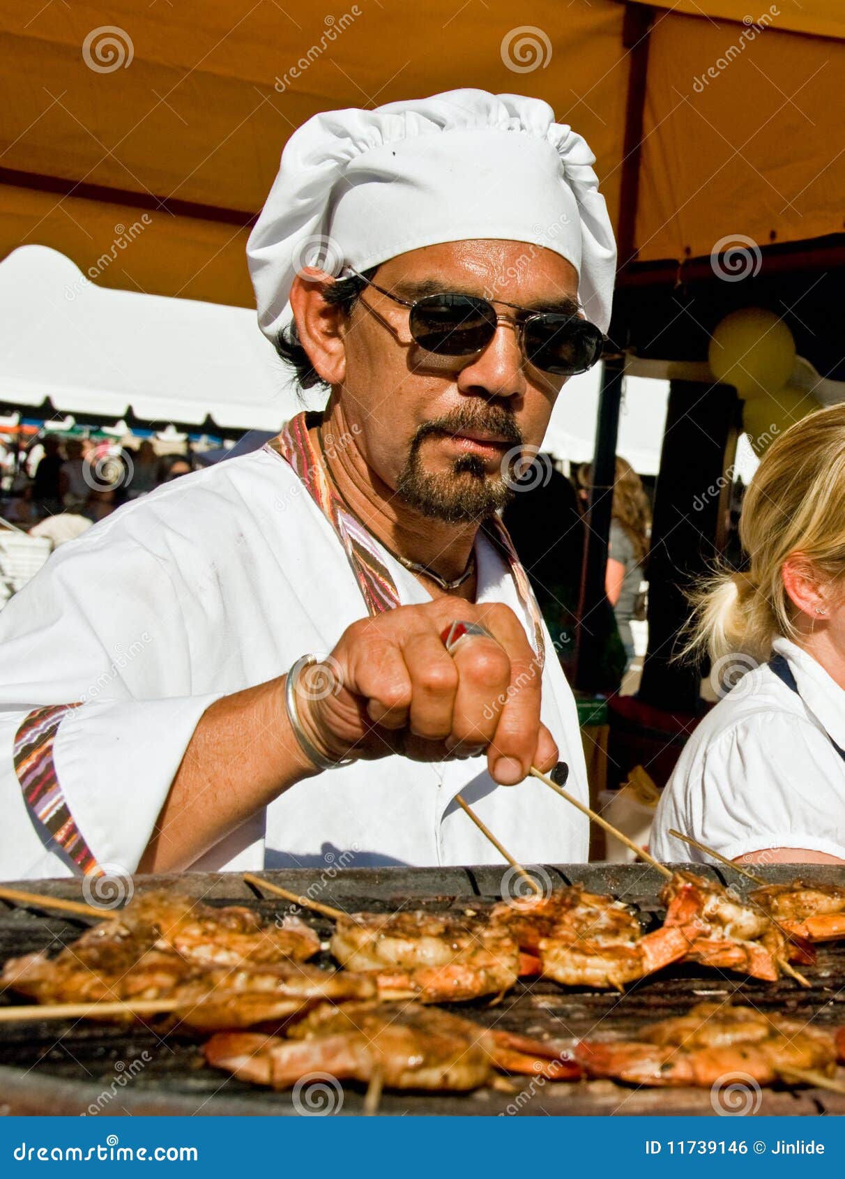 Cooking outdoor editorial photo. Image of cook, outdoor - 11739146