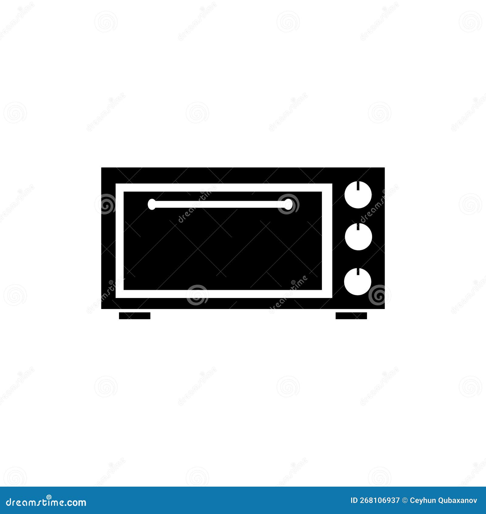 Cooking Oven, Icon Vector, Kitchen Utensils Stock Vector - Illustration ...