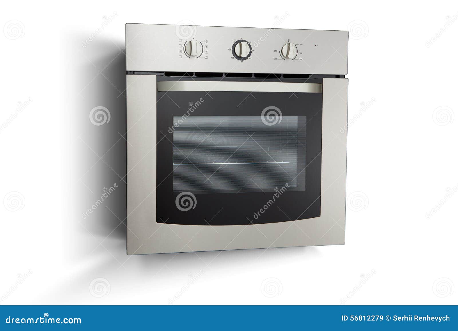 Cooking oven stock image. Image of oven, equipment, black - 56812279