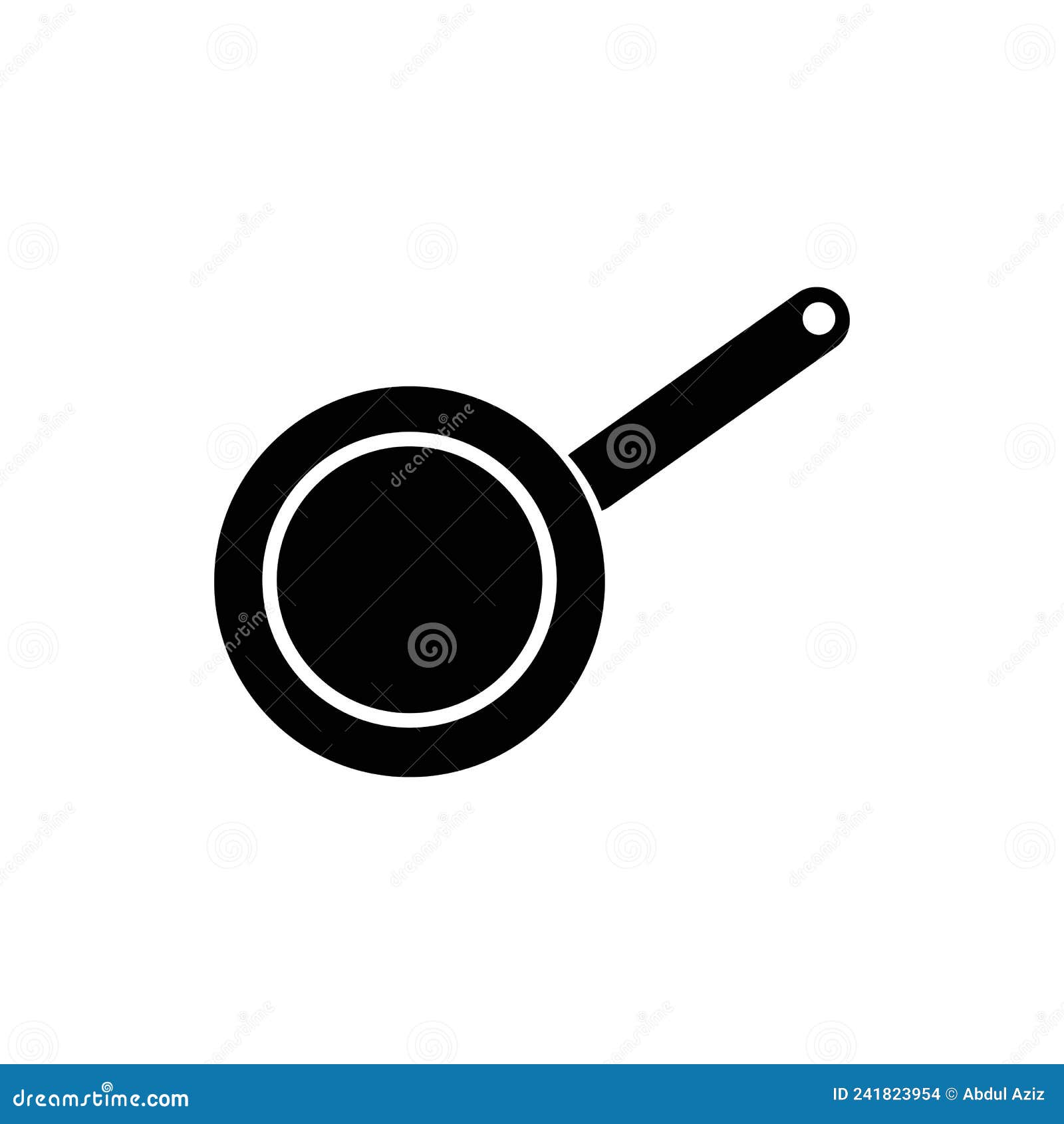 Cooking Pan Icon Logo Vector Stock Vector - Illustration of design ...