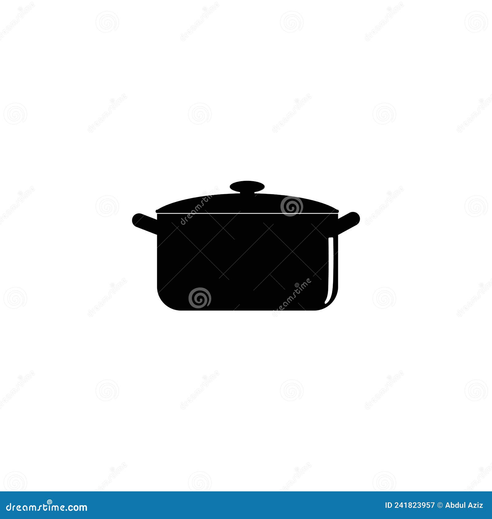 Cooking Pan Icon Logo Vector Stock Vector - Illustration of equipment ...