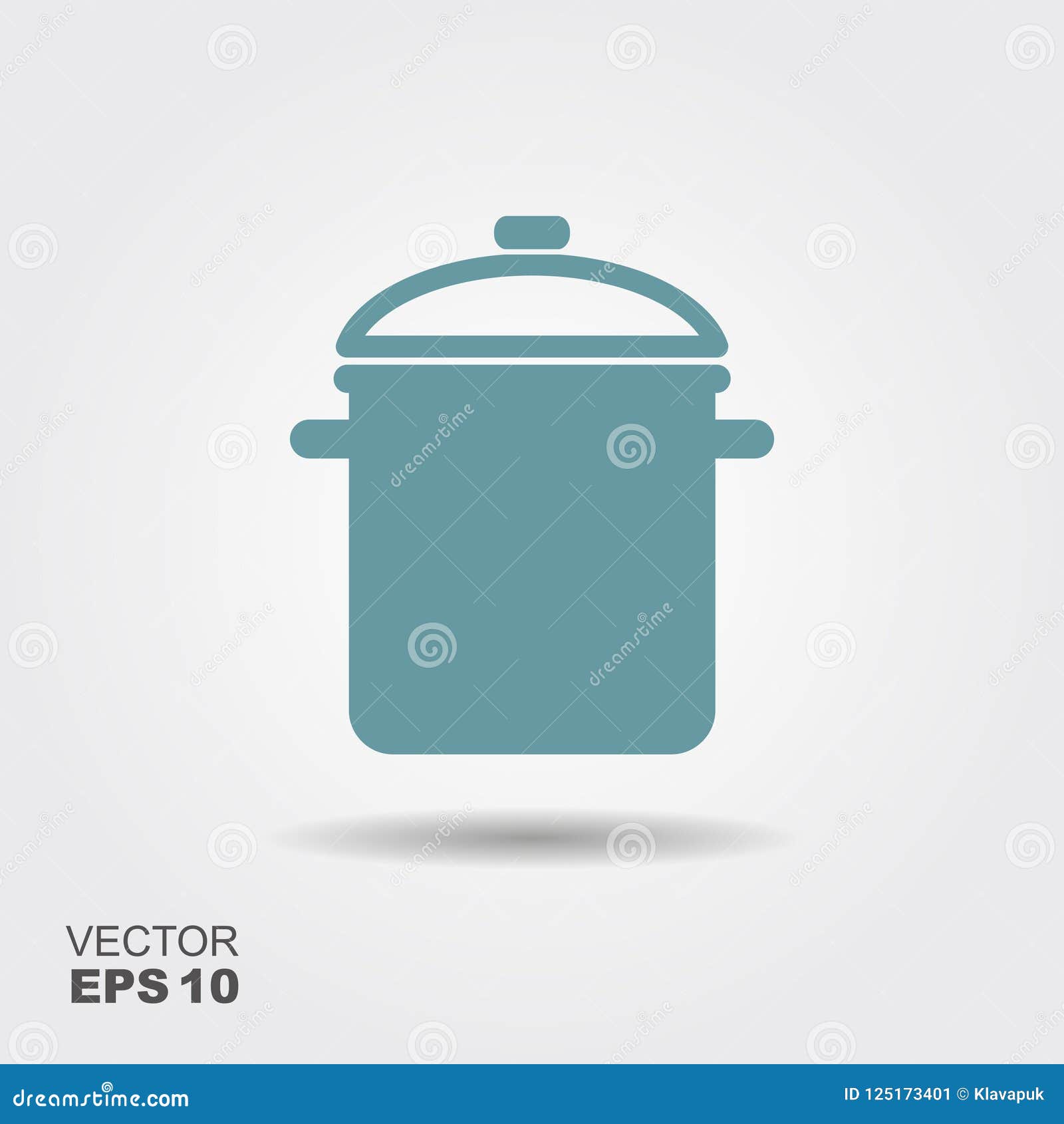 Cooking Pan Icon Vector, Filled Flat Sign, Solid Pictogram Isolated on ...