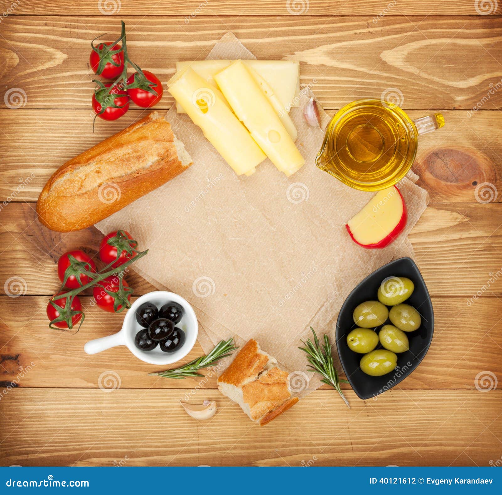 Cooking Paper for Copy Space and Food Stock Photo - Image of cutting ...