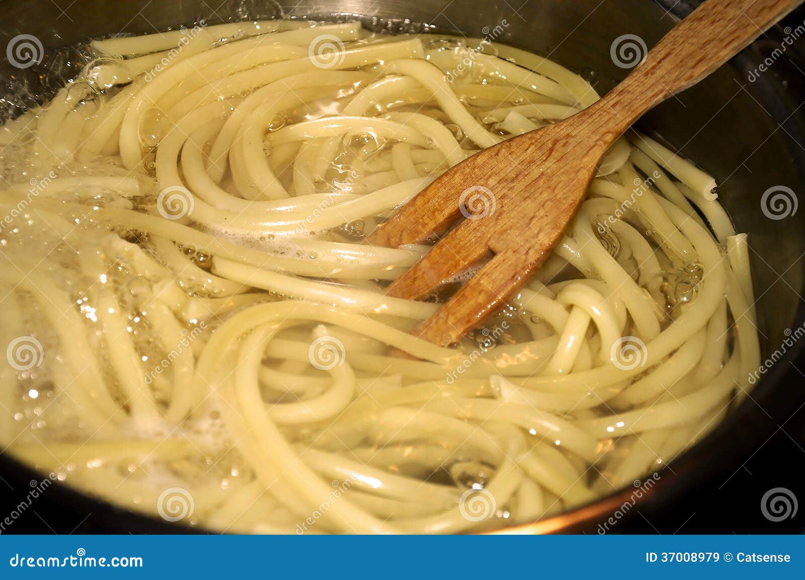 Cooking Pasta stock image. Image of closeup, basil, dinner - 37008979