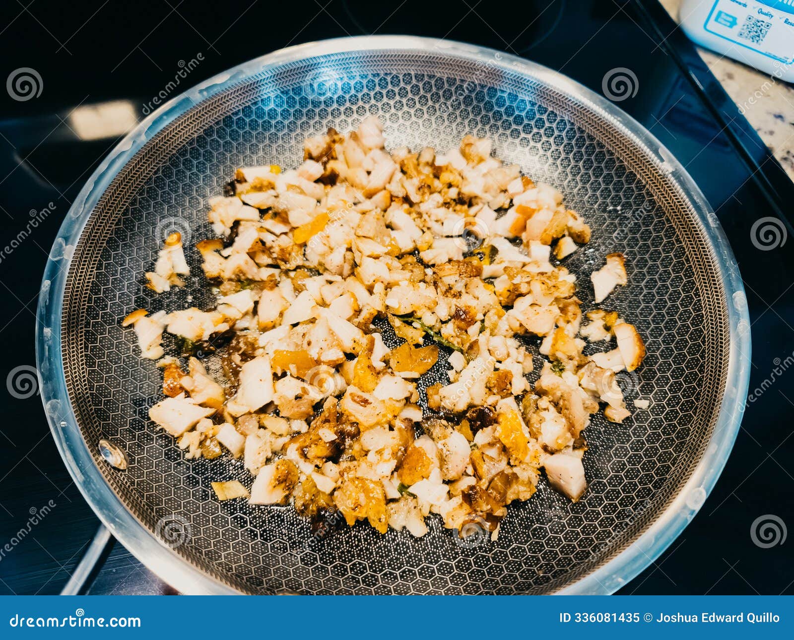 Cooking Pork Sisig Which is a Famous Dish in the Philippines Stock ...