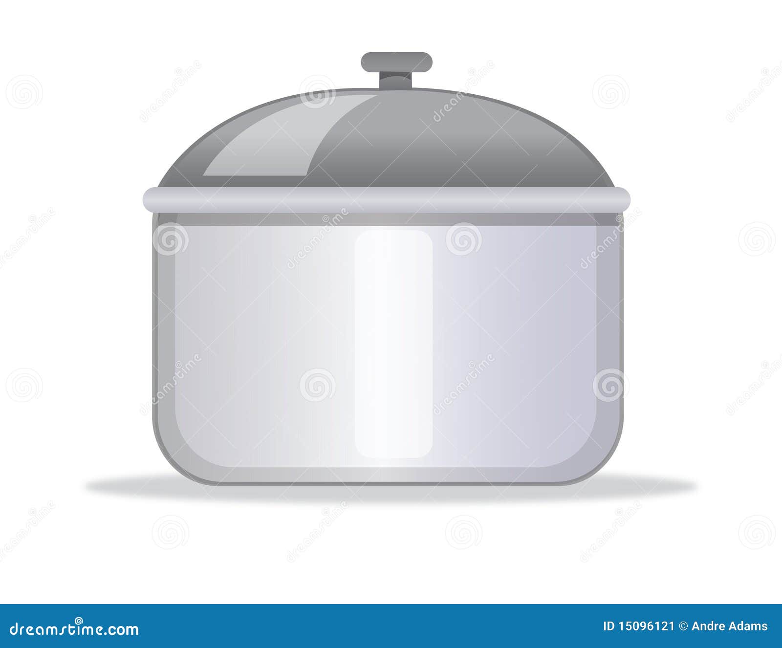 Cooking pot stock vector. Illustration of cook, utensils - 15096121