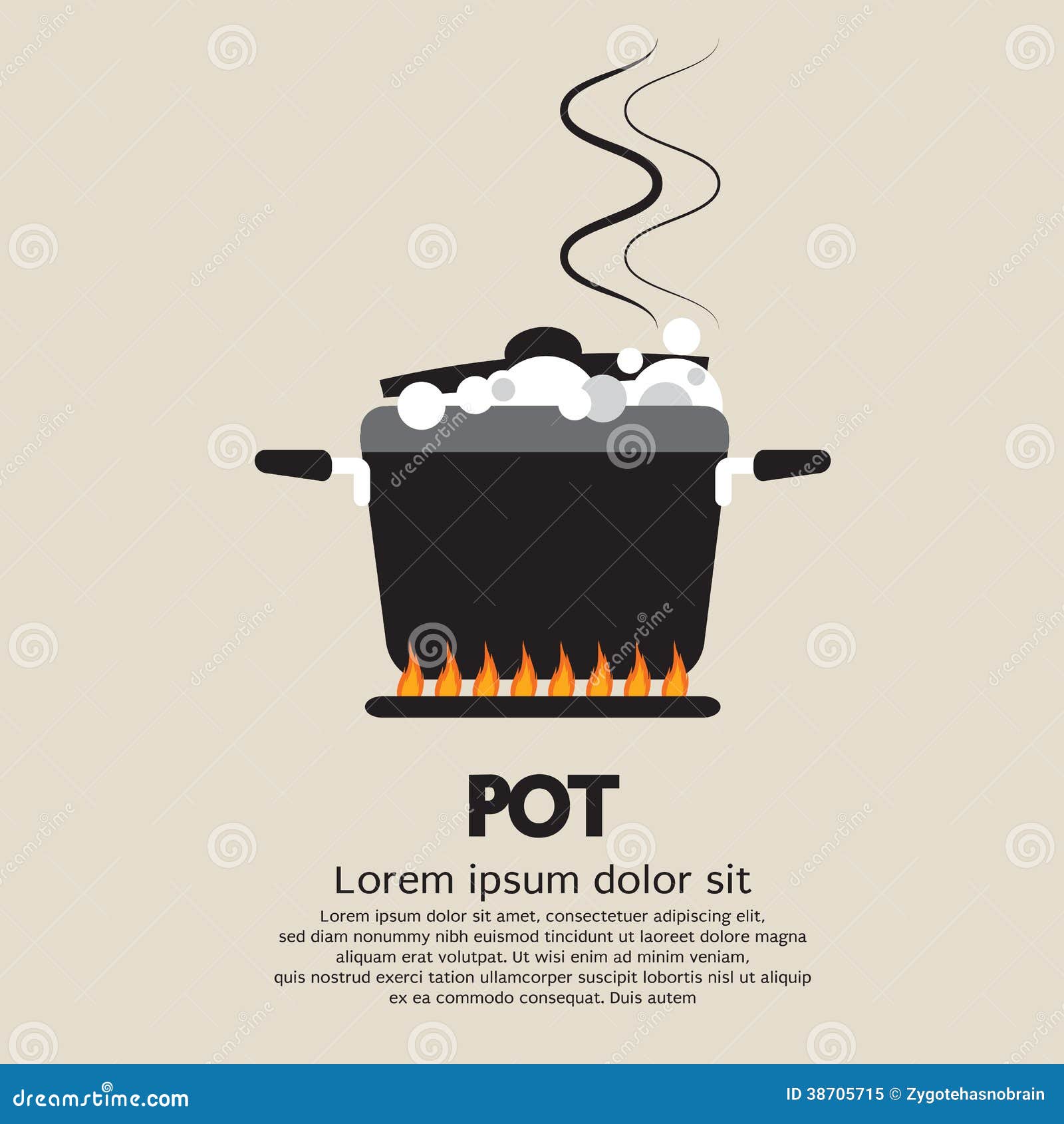 Kitchen Pot Vector