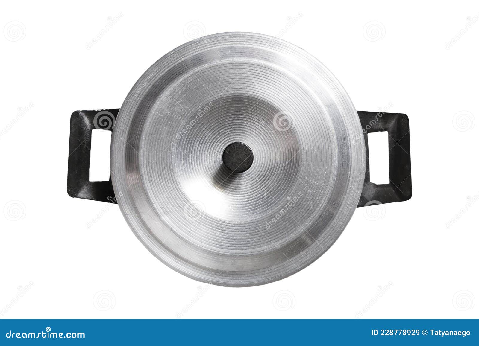 Cooking pot isolated stock image. Image of metal, isolated - 228778929
