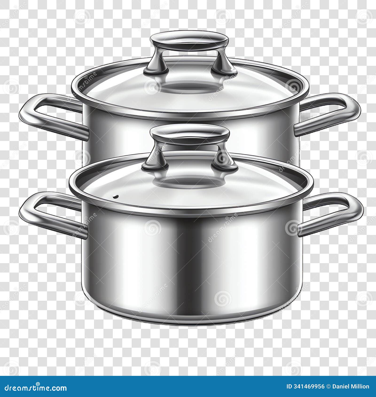 Cooking pot set stock photo. Illustration of tasty, cuisine - 341469956