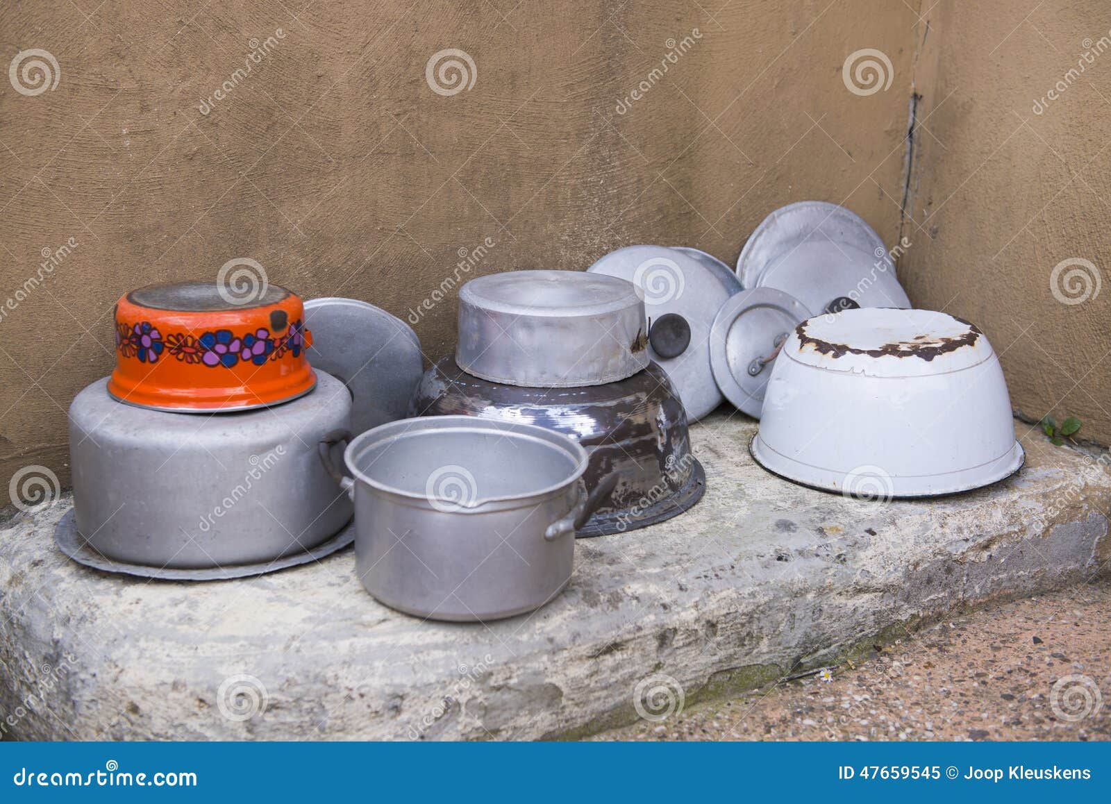 Cooking pots and lids stock image. Image of handle, cuisine - 47659545