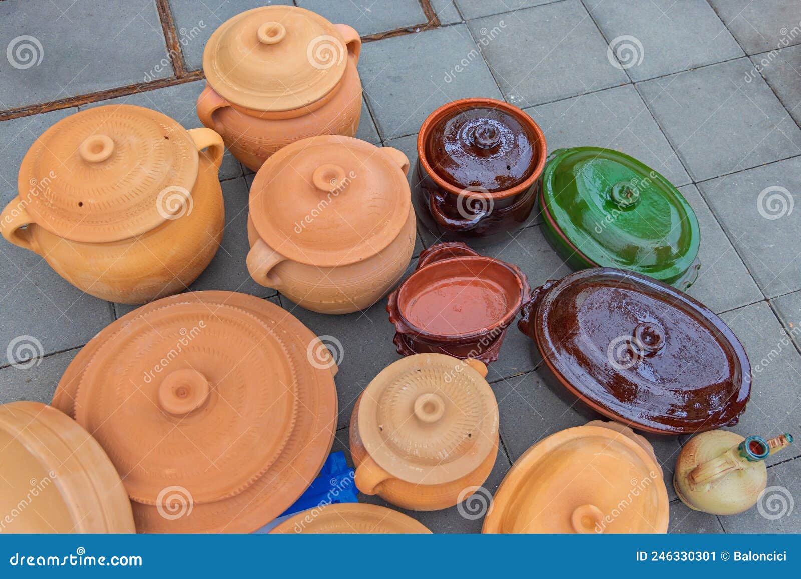 Cooking Pottery Ceramic stock image. Image of view, pottery - 246330301