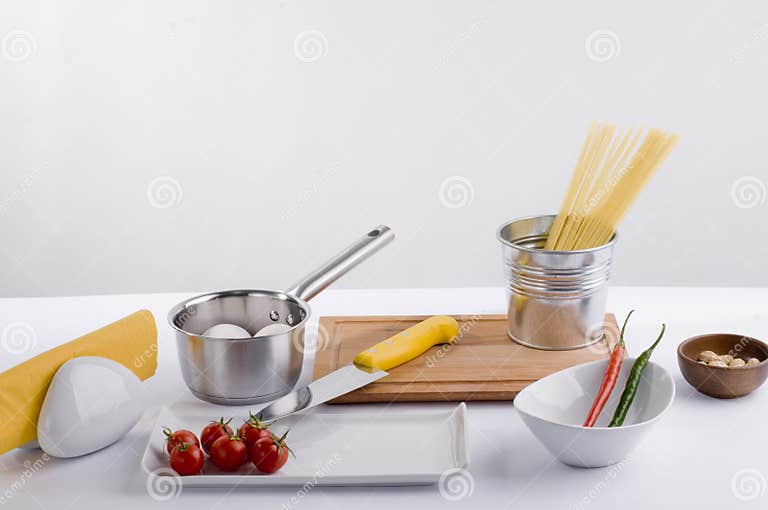 Cooking preparation stock image. Image of cook, pasta - 28000175