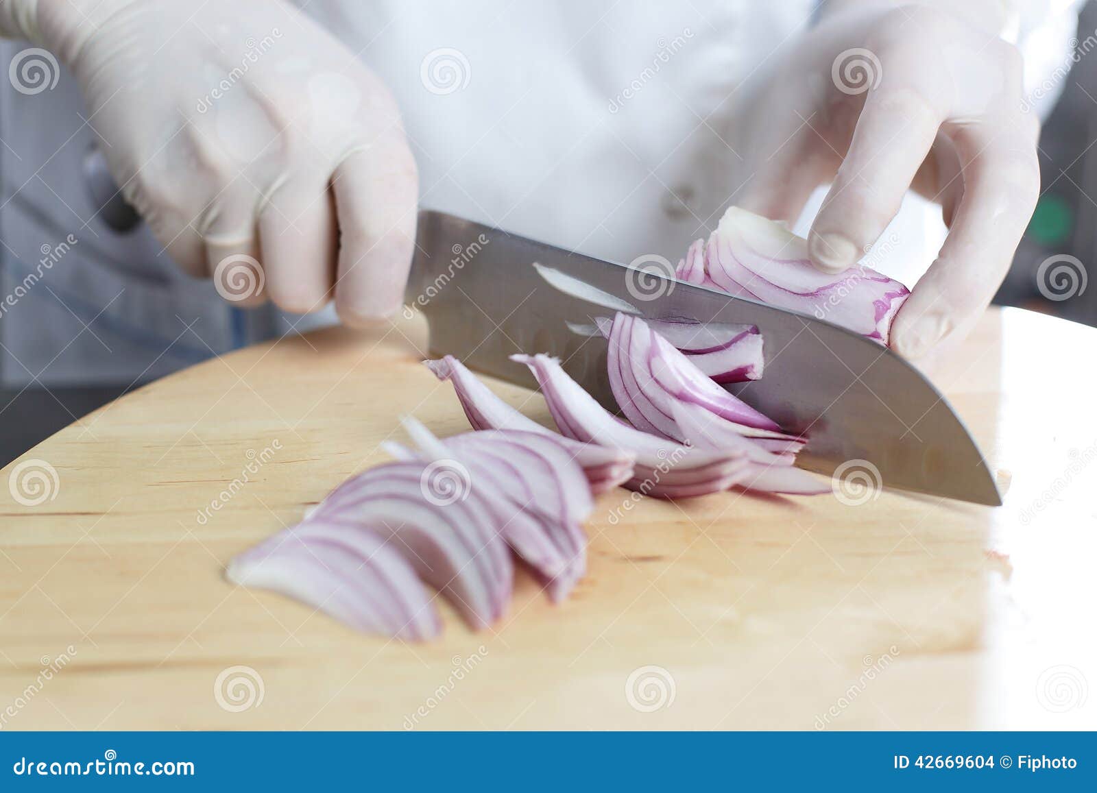Cooking Process on a Kitchen Stock Photo - Image of background, white ...