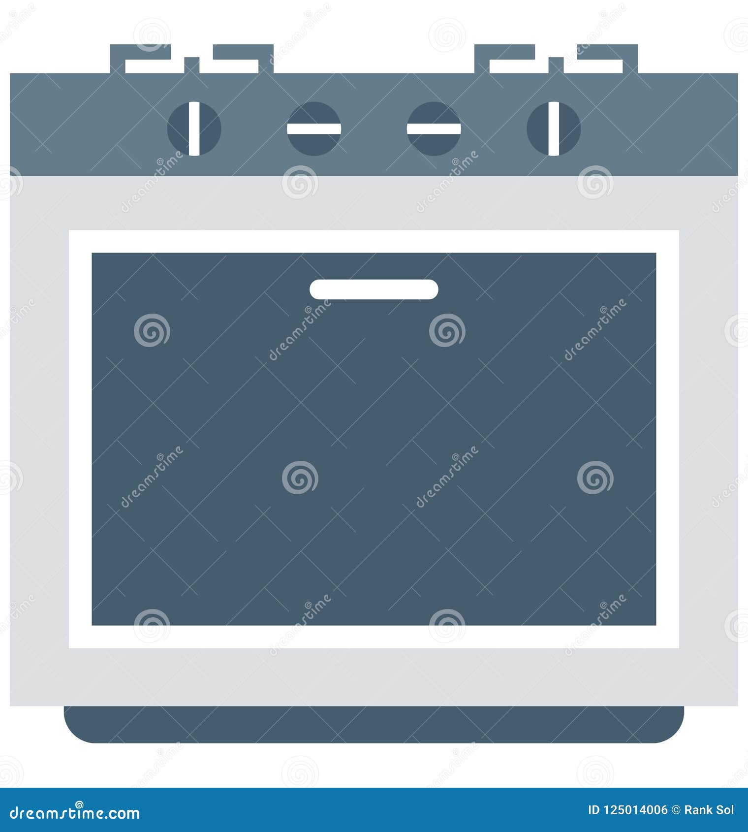 Cooking Range Isolated Vector Icon Editable Stock Vector - Illustration ...