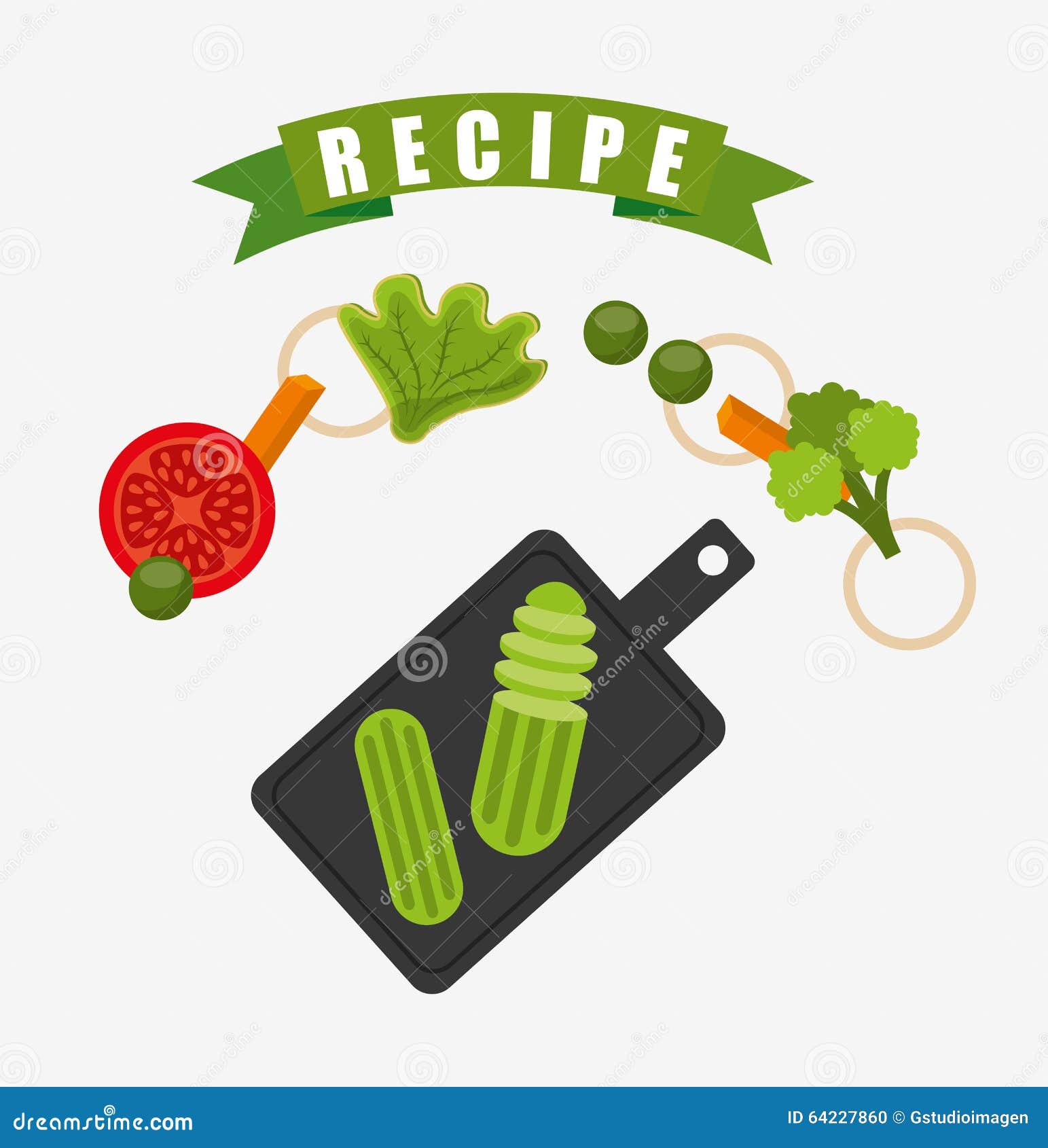 Cooking recipe design stock illustration. Illustration of kitchen ...