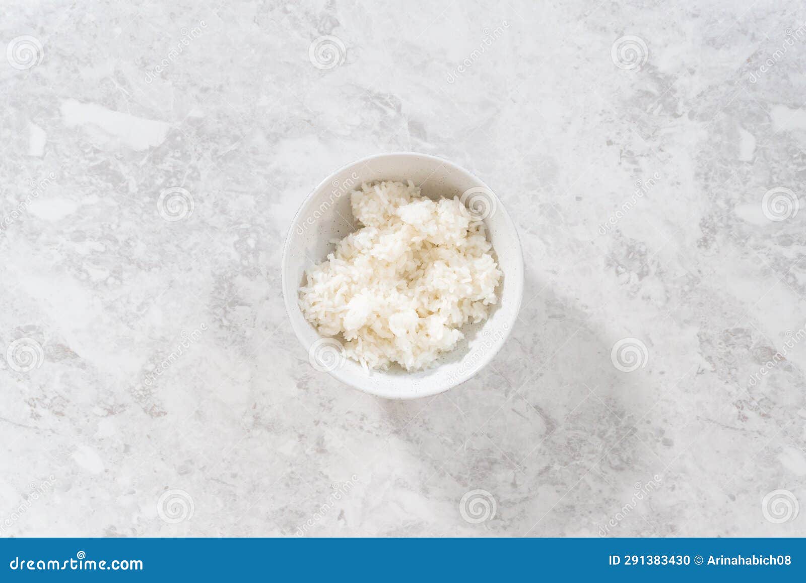 Cooking rice stock photo. Image of overhead, making - 291383430
