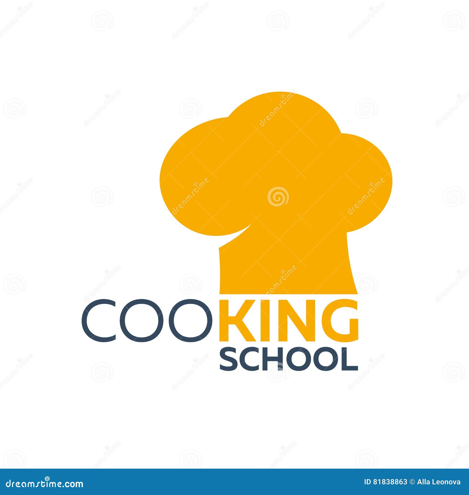 Cooking School Logo. Cooking Academy. Vector Illustration. Stock ...
