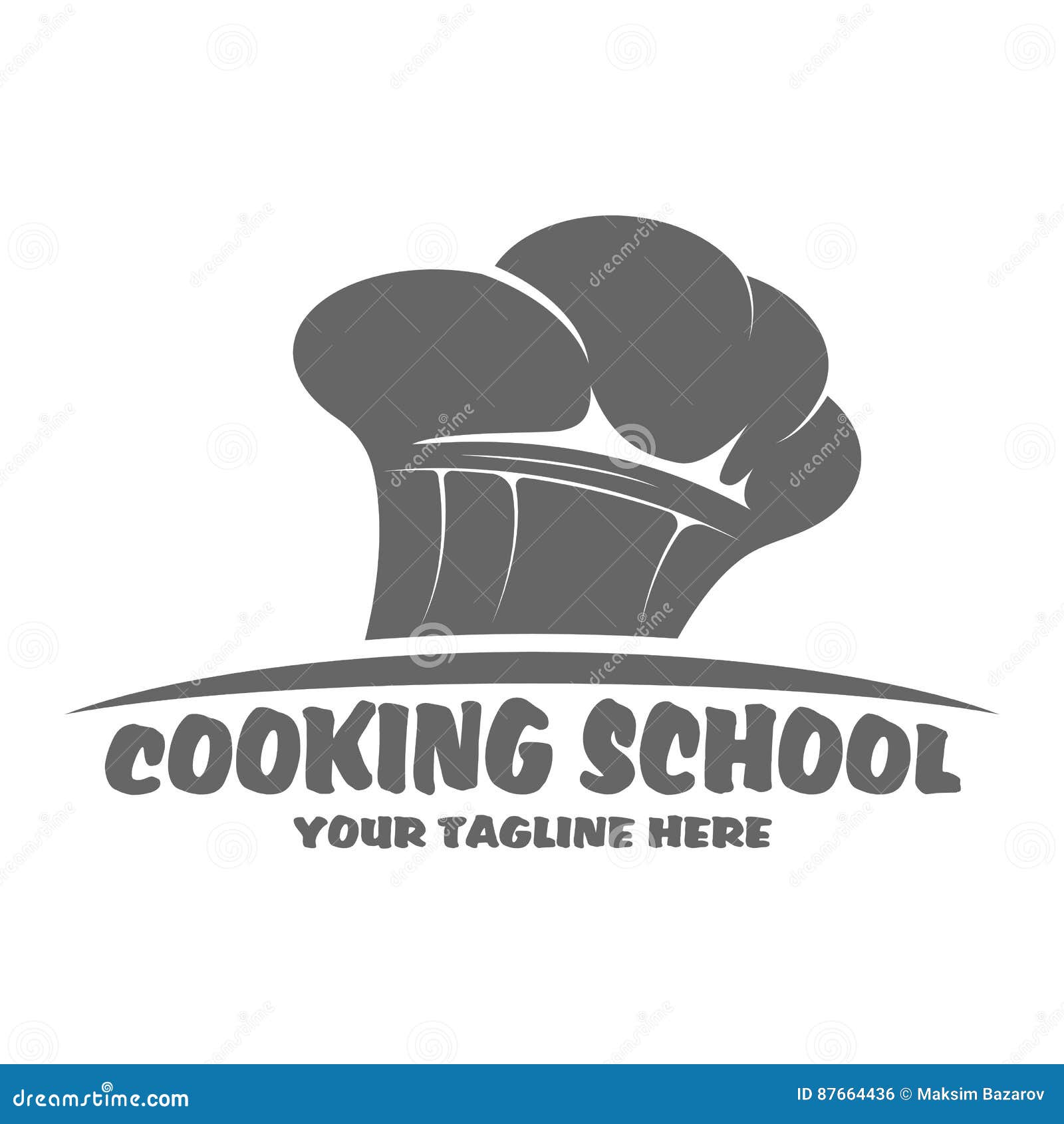Cooking school logo design stock vector. Illustration of education ...