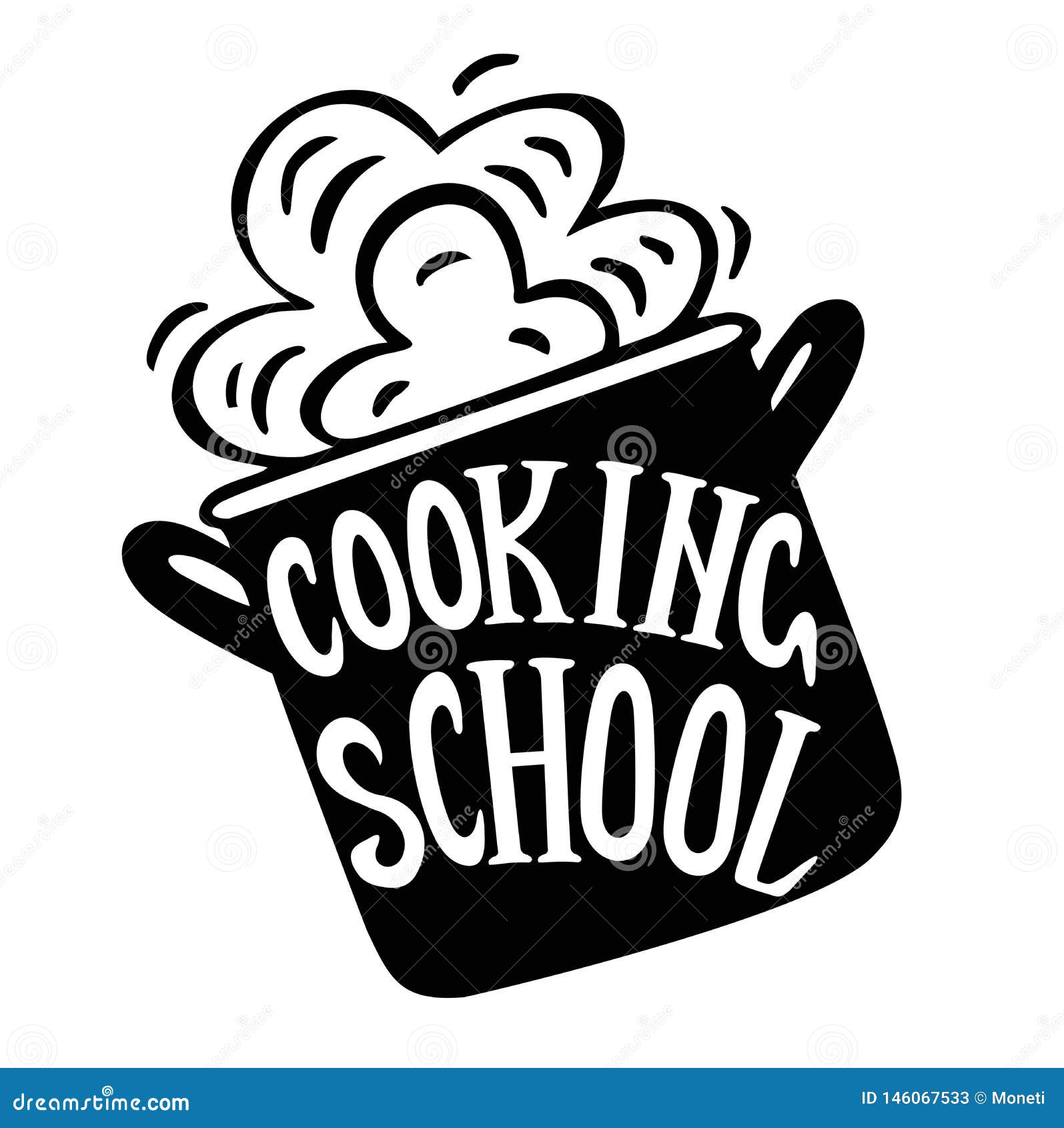 Cooking school. Logo stock illustration. Illustration of cookery ...