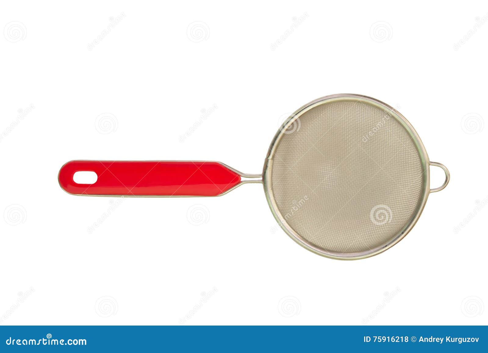 Cooking Sieve Sift Insulation Stock Photo - Image of food, chrome: 75916218