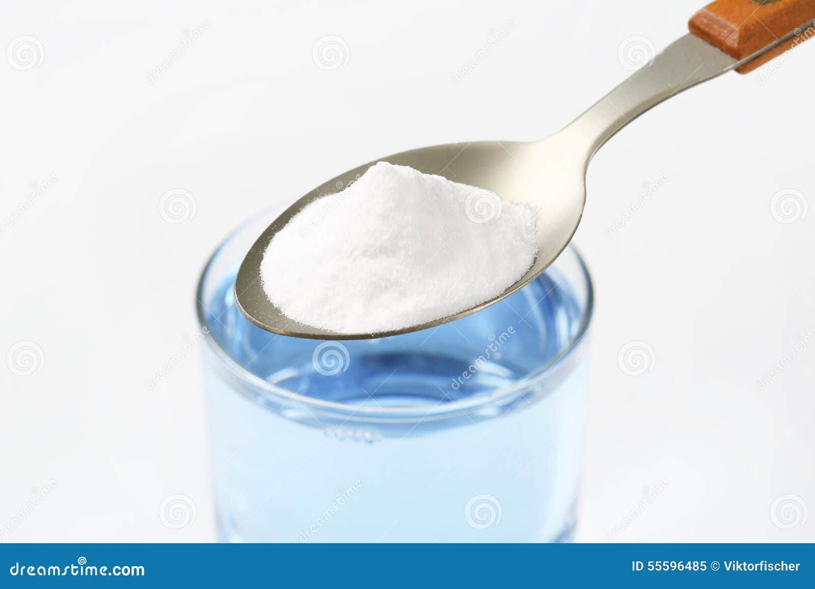 Cooking soda stock image. Image of spoonful, food, heap - 55596485