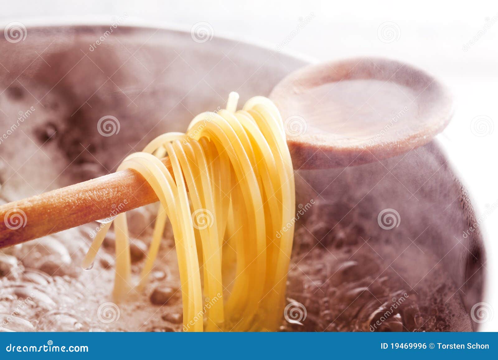 Cooking spaghetti stock photo. Image of spoon, cook, noodle - 19469996