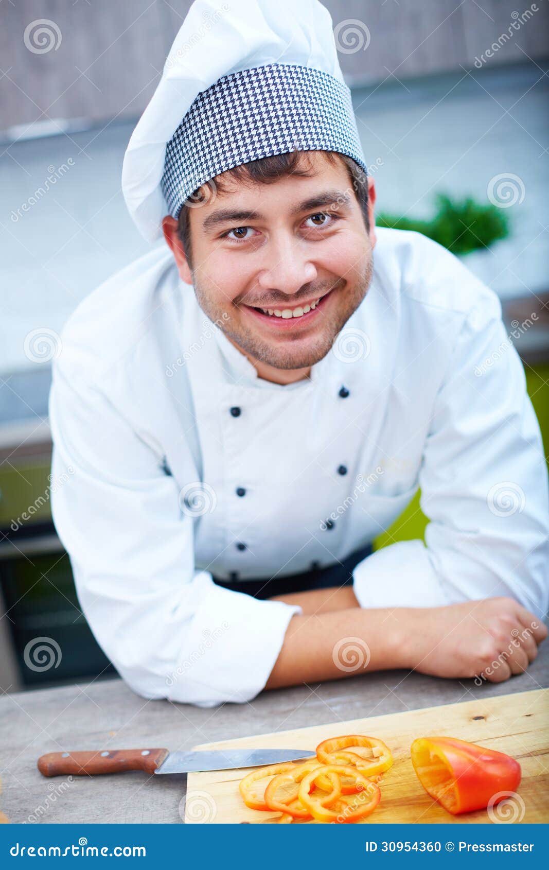 Cooking staff stock photo. Image of people, attractive - 30954360