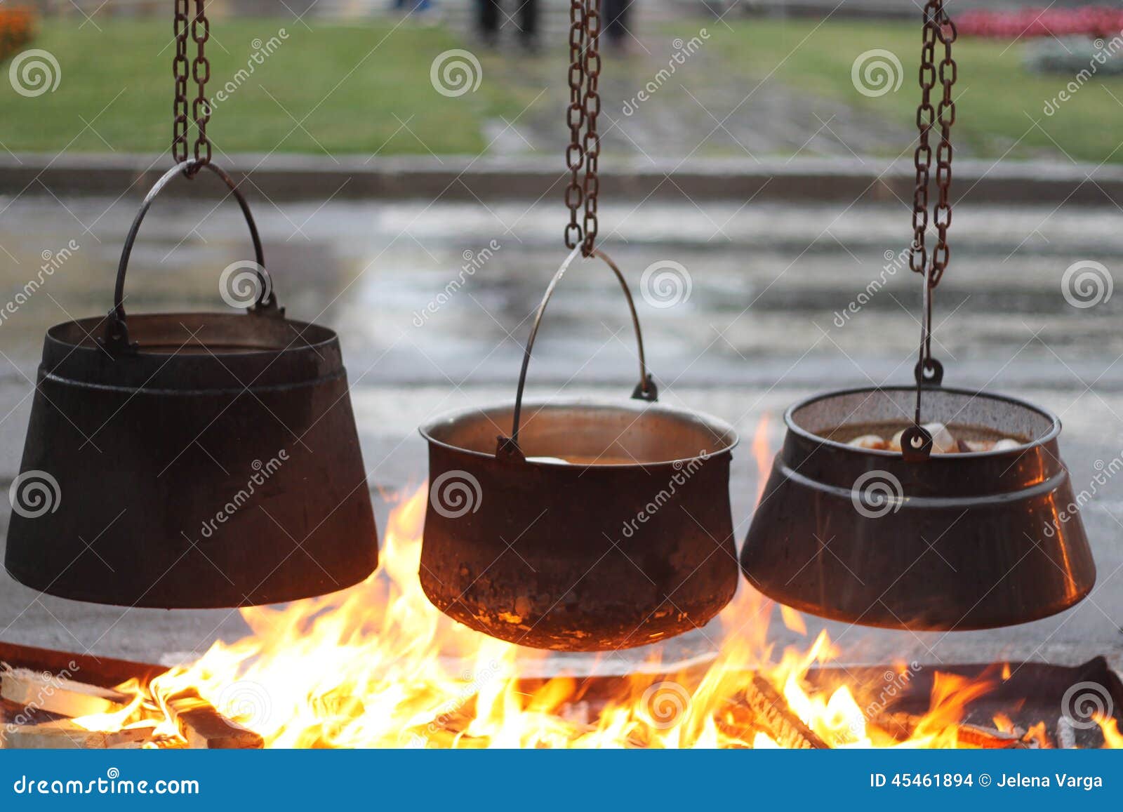 Cooking stew stock photo. Image of serbia, meal, chain - 45461894