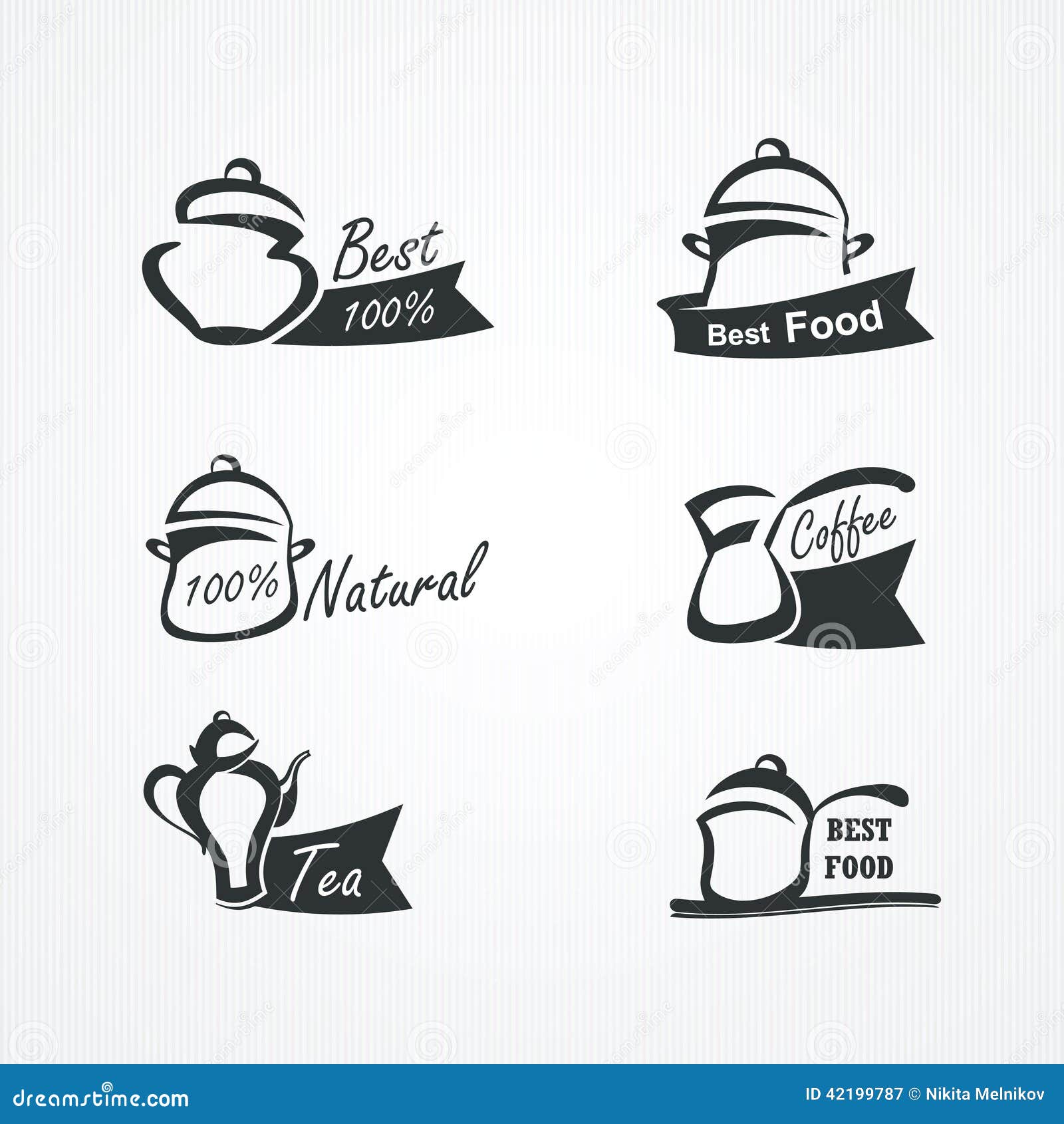 Cooking symbols stock vector. Illustration of drink, kitchen - 42199787