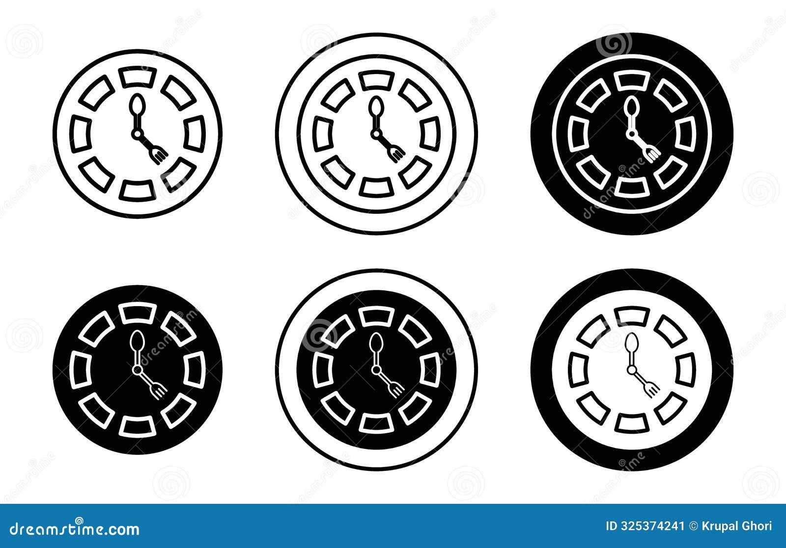 50 Min Cooking Time Blue Label, Cooking Pot Symbol With Fifty Minute ...