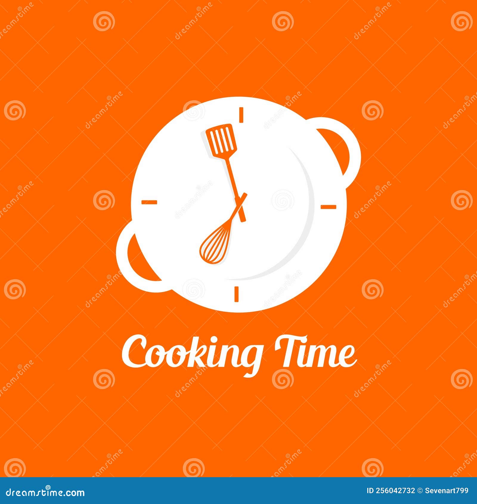 Cooking Time Logo Designs Vector Stock Vector - Illustration of mixer ...