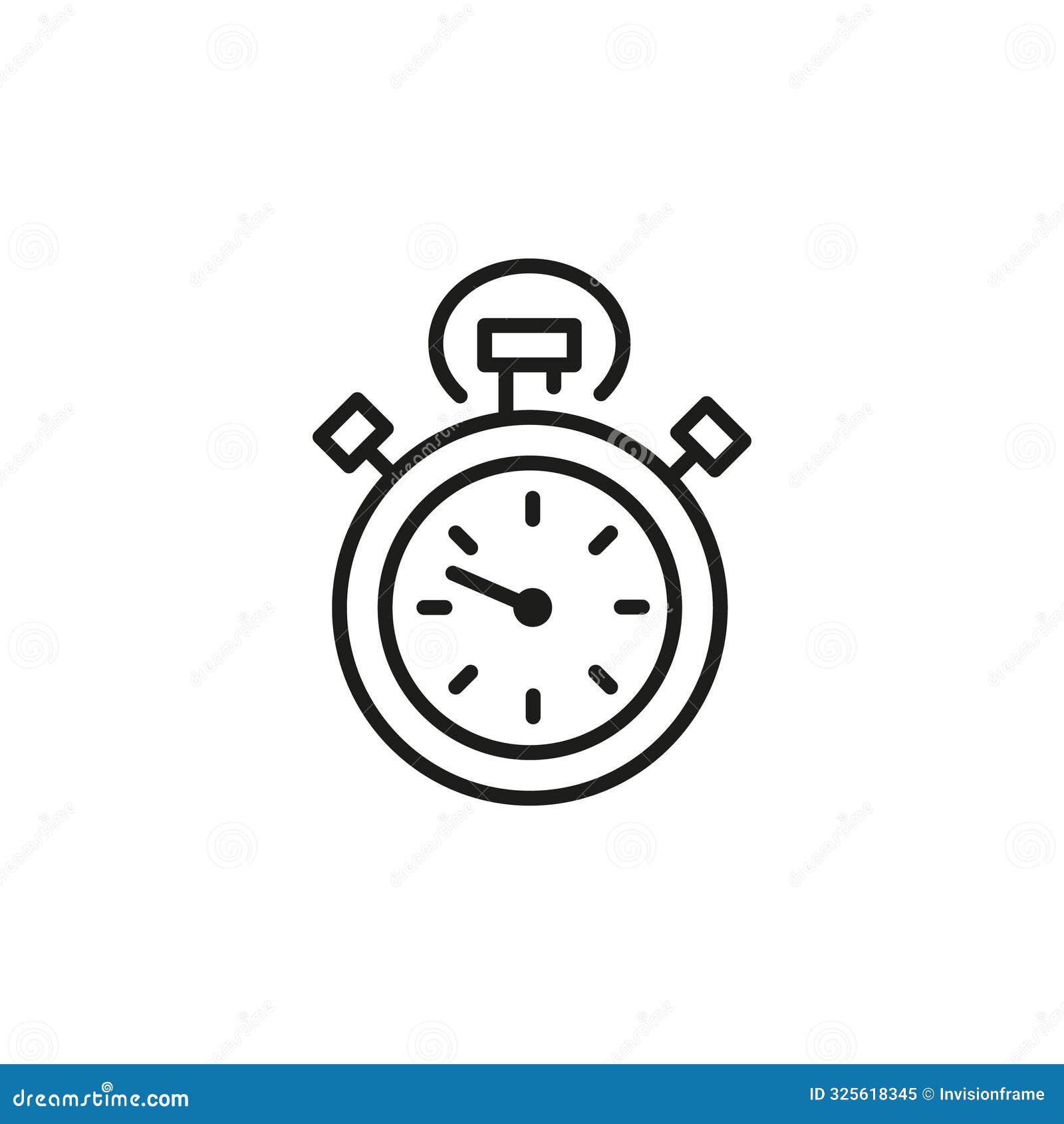 Cooking Timer Icon stock illustration. Illustration of icon - 325618345