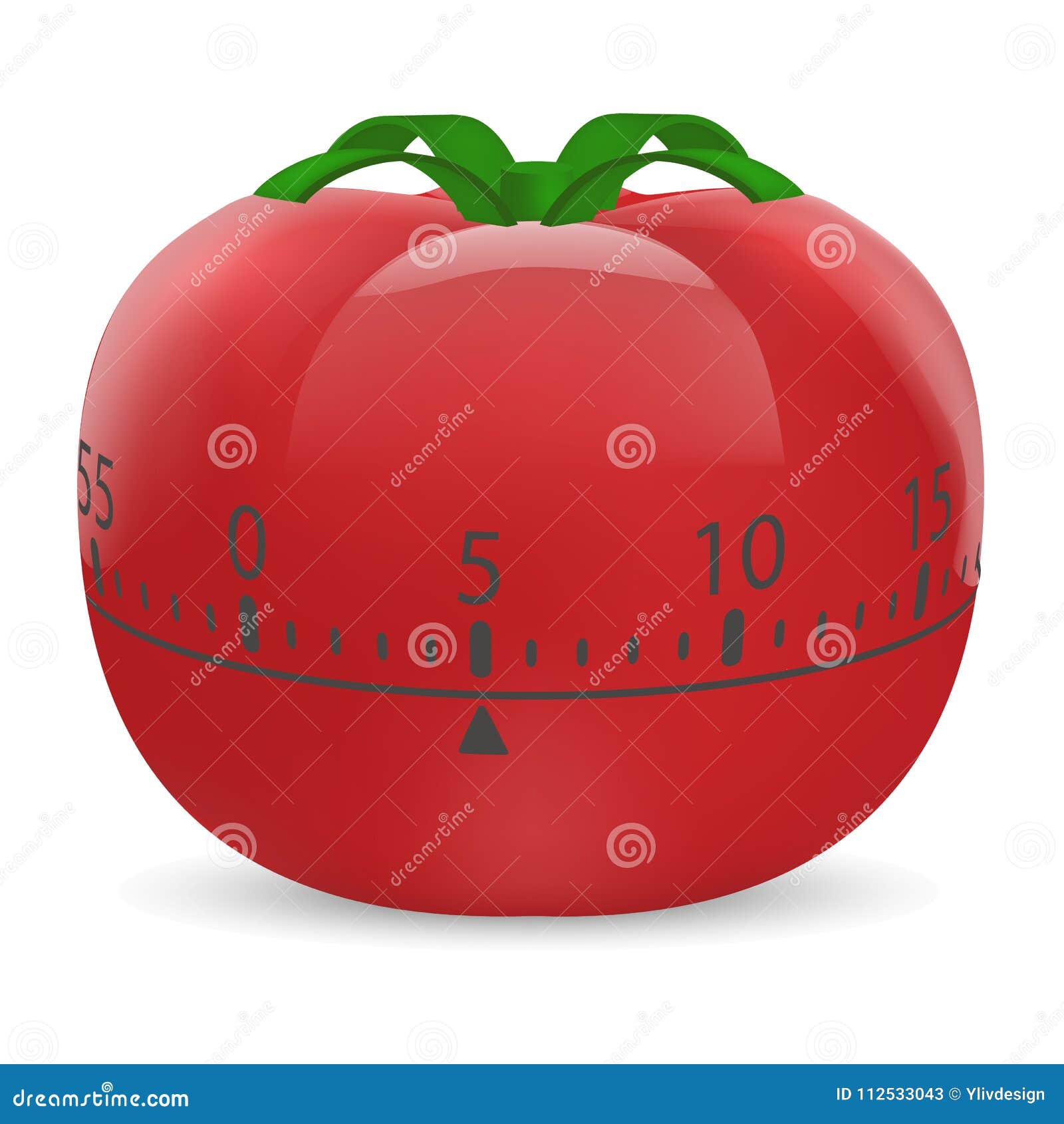 Cooking Timer Mockup, Realistic Style Stock Vector - Illustration of ...