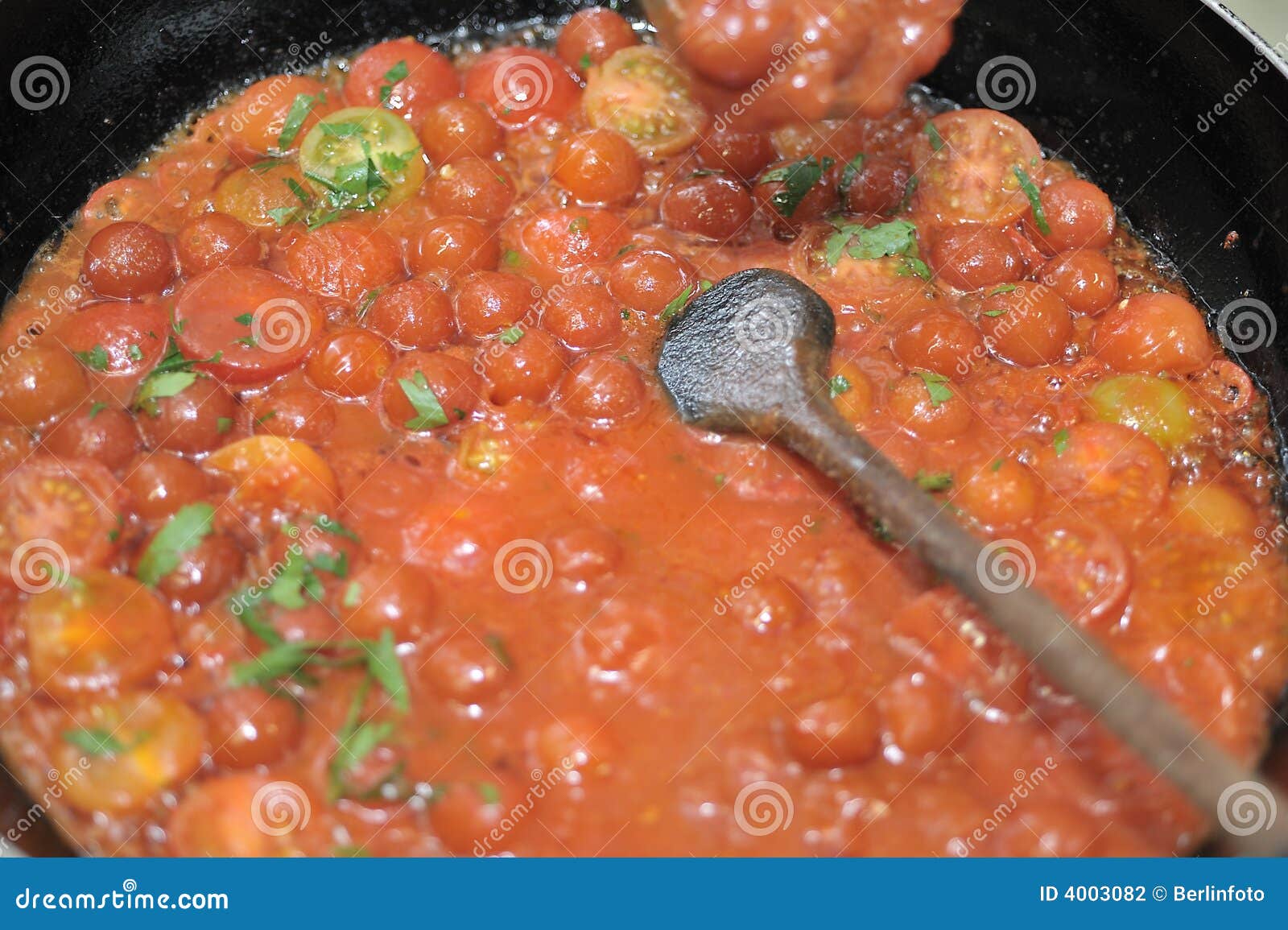 Cooking tomatoes stock photo. Image of cooking, tomato - 4003082