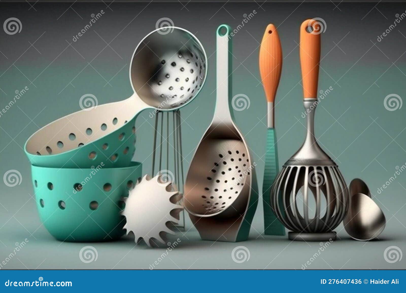 Cooking Tools and Utensils for Modern Kitchens. Generative AI Stock ...