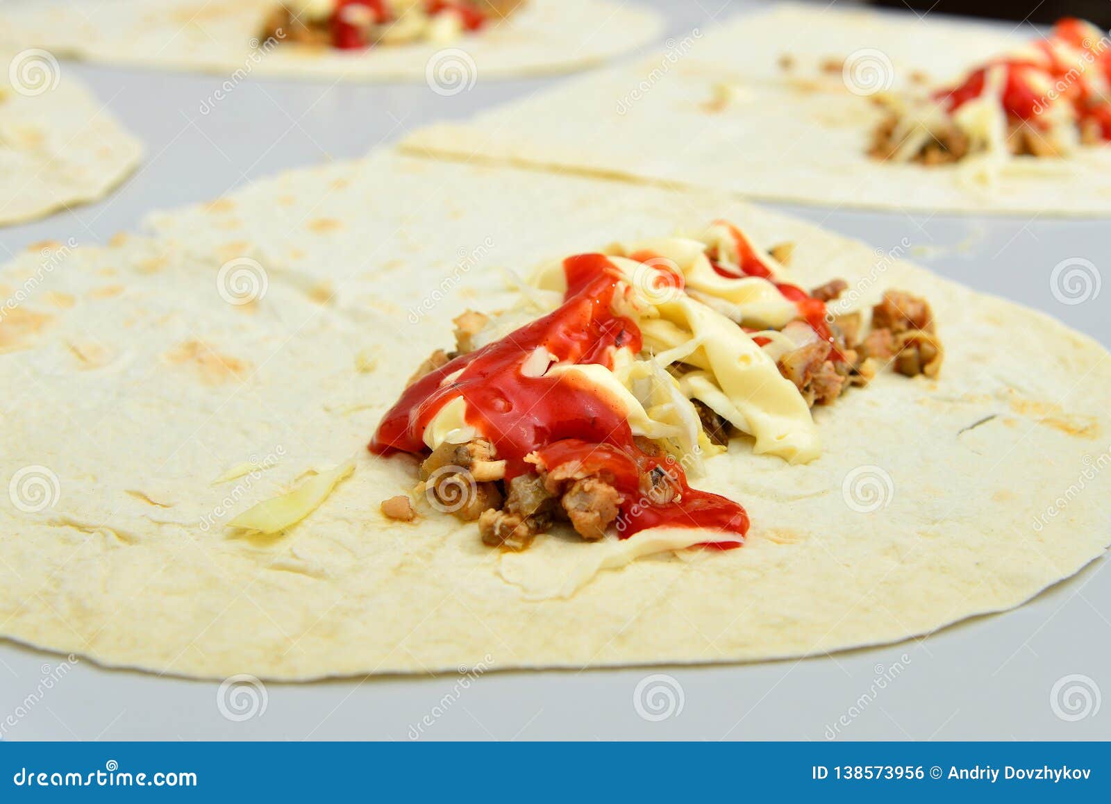 Cooking Turkish Shawarma at Home Stock Photo - Image of fresh, cuisine ...