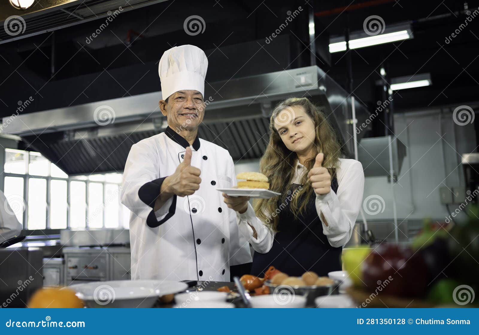 Cooking Under the Guidance of Seasoned Chefs Stock Photo - Image of ...