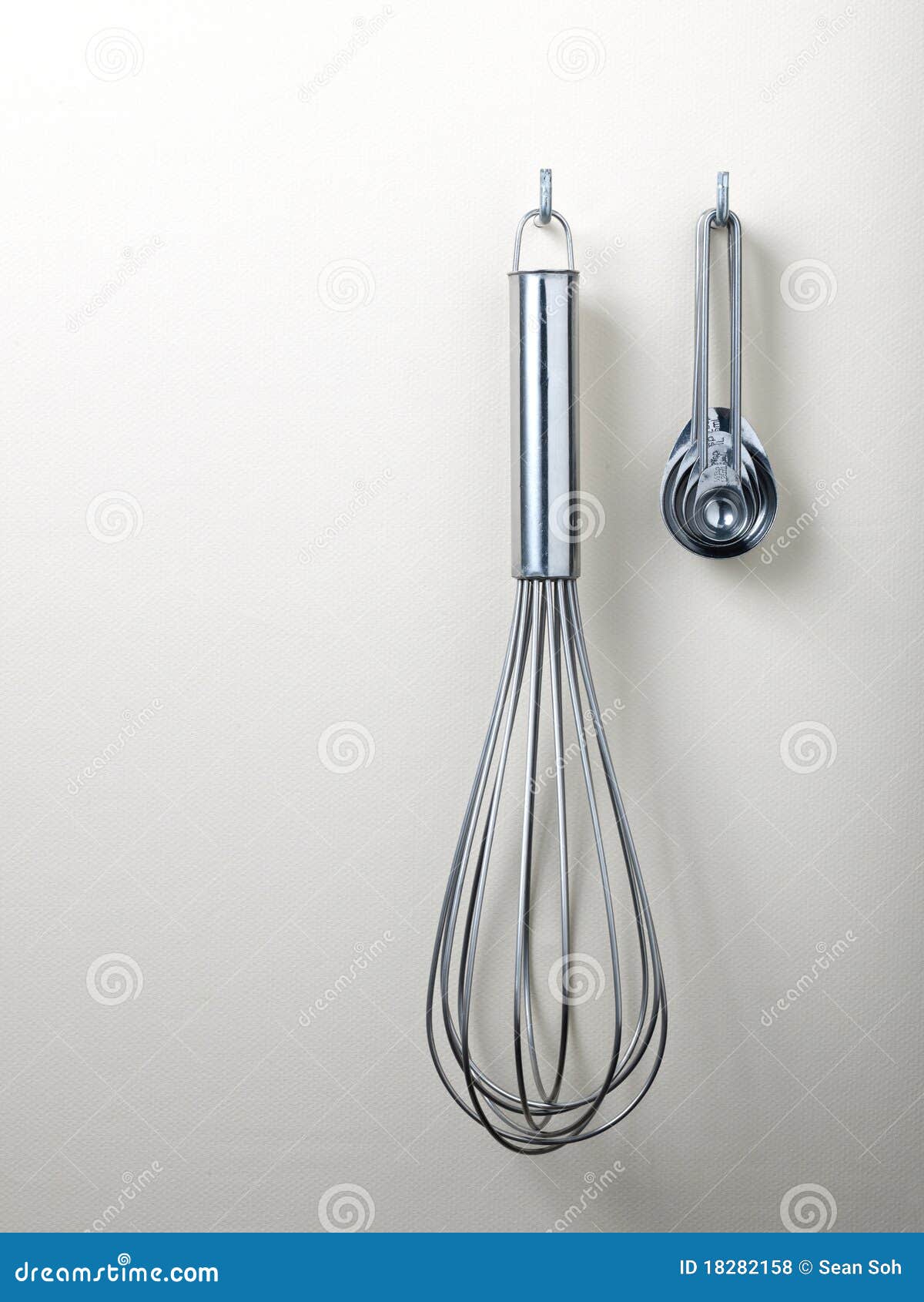 Cooking Utensils Isolated on White Background. Stock Photo - Image of ...