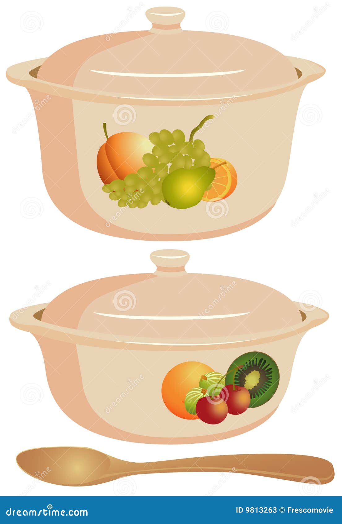 Cooking ware stock vector. Illustration of eating, lunch - 9813263