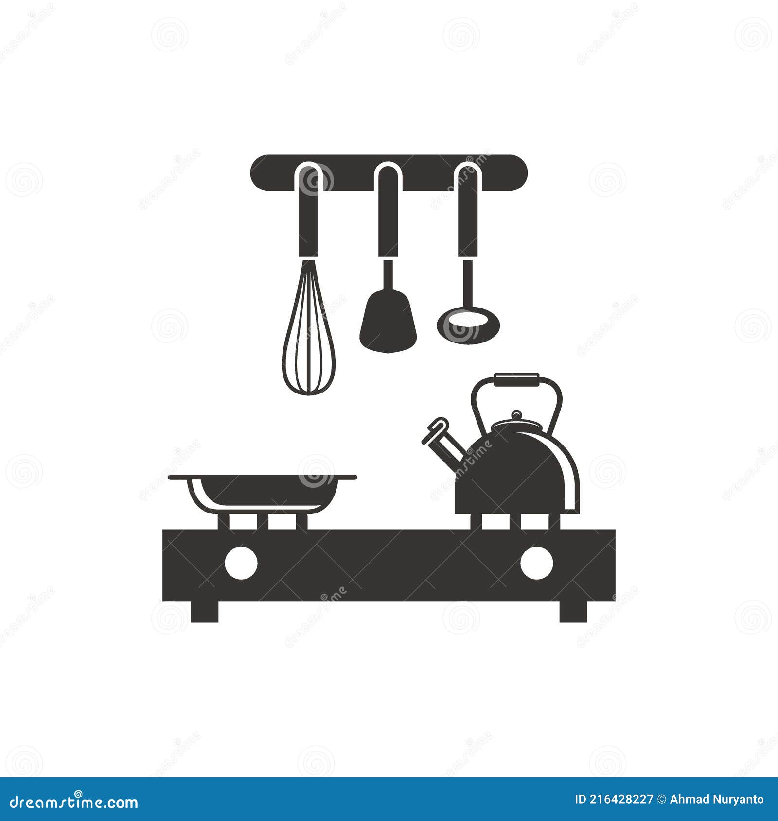 Cooking ware icon stock vector. Illustration of furnitureshop - 216428227