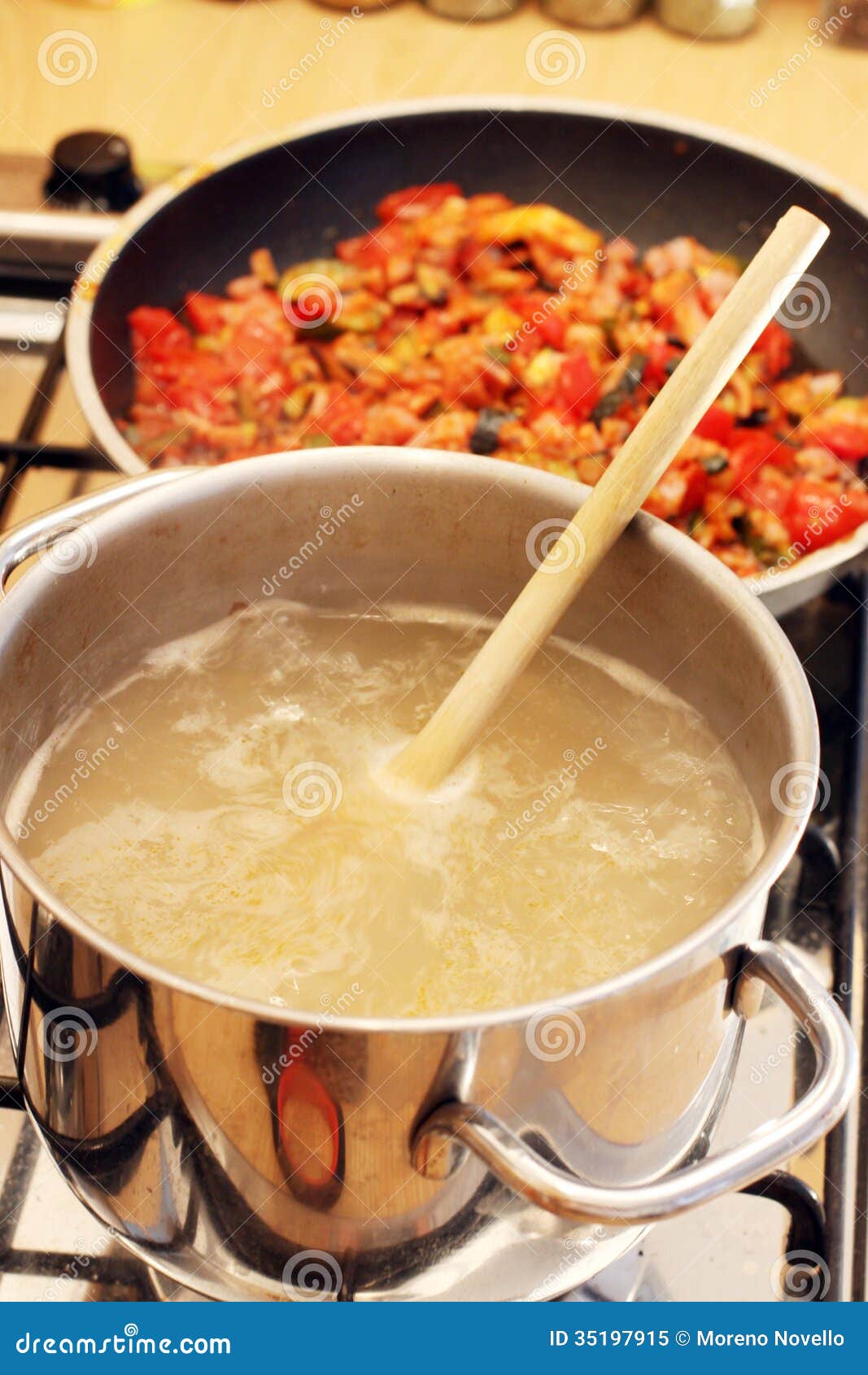 Cooking stock image. Image of preparation, spaghetti - 35197915