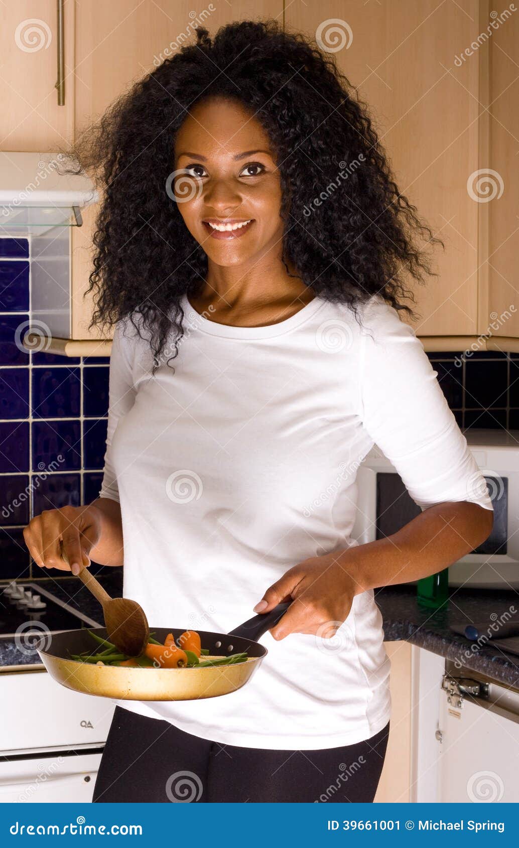 Cooking stock image. Image of housekeeper, cooking, house - 39661001