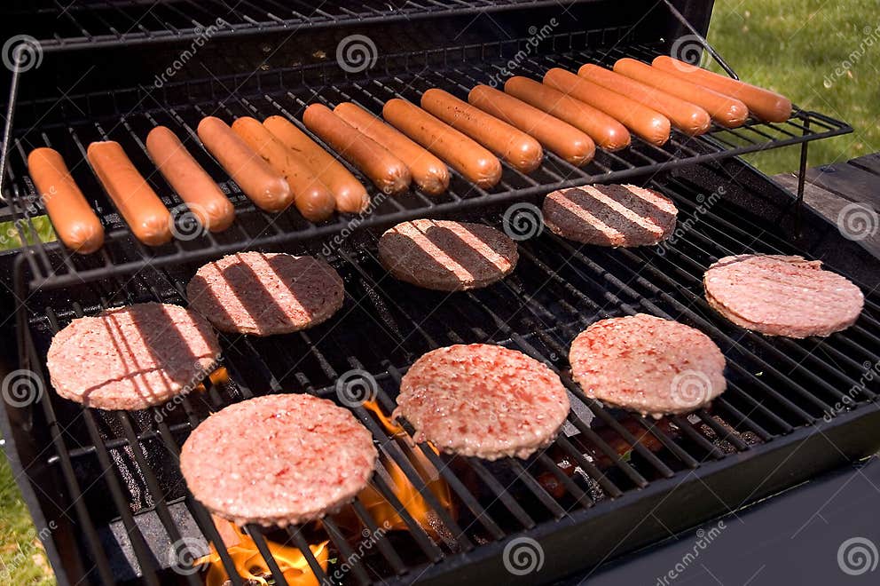 Cookout stock image. Image of cook, cooking, dinner, flame - 135535