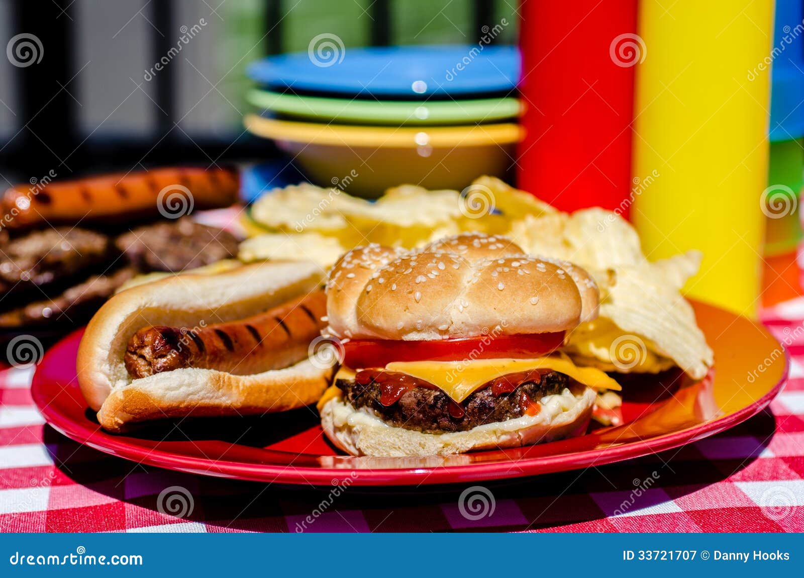 Cookout imagen de archivo. Imagen de alimento, parrillada - 33721707