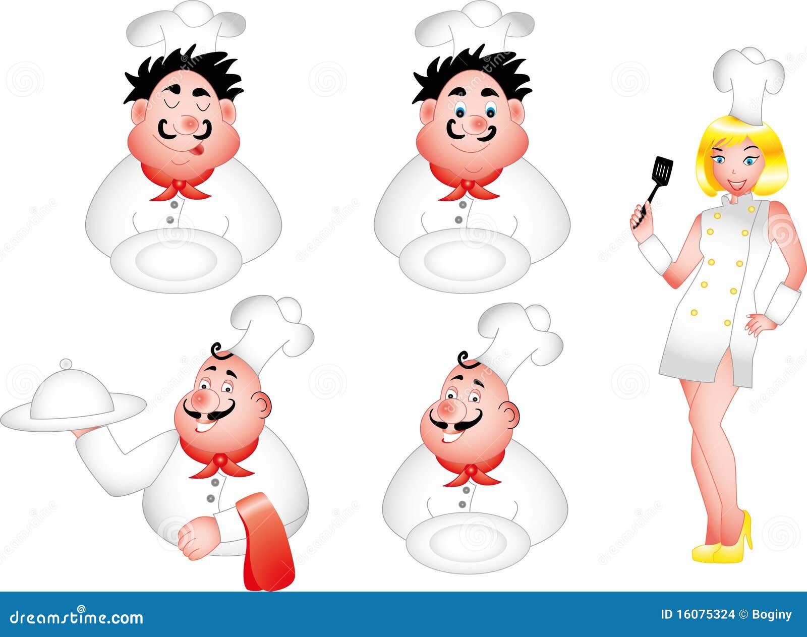 Cooks stock vector. Illustration of apron, graphic, cuisine - 16075324