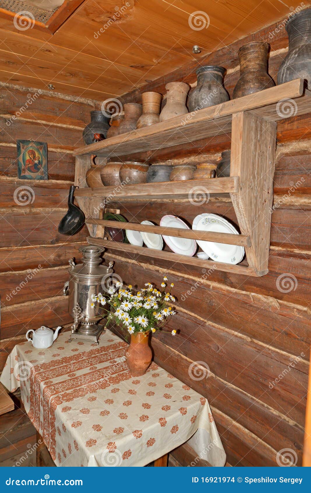 Cookware in Russian house stock photo. Image of russian - 16921974