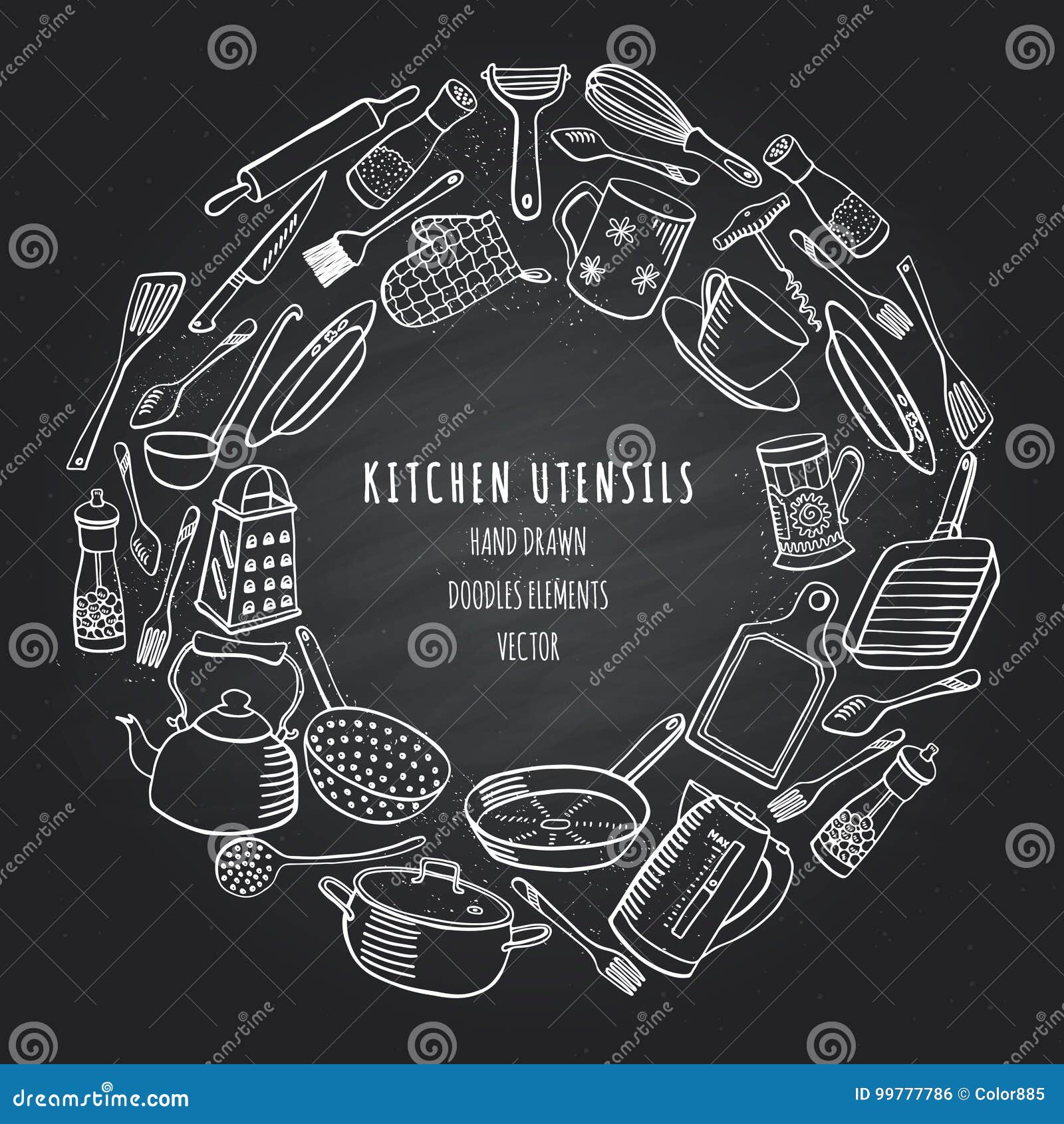 Cookware, Vector Illustration Stock Vector - Illustration of equipment ...